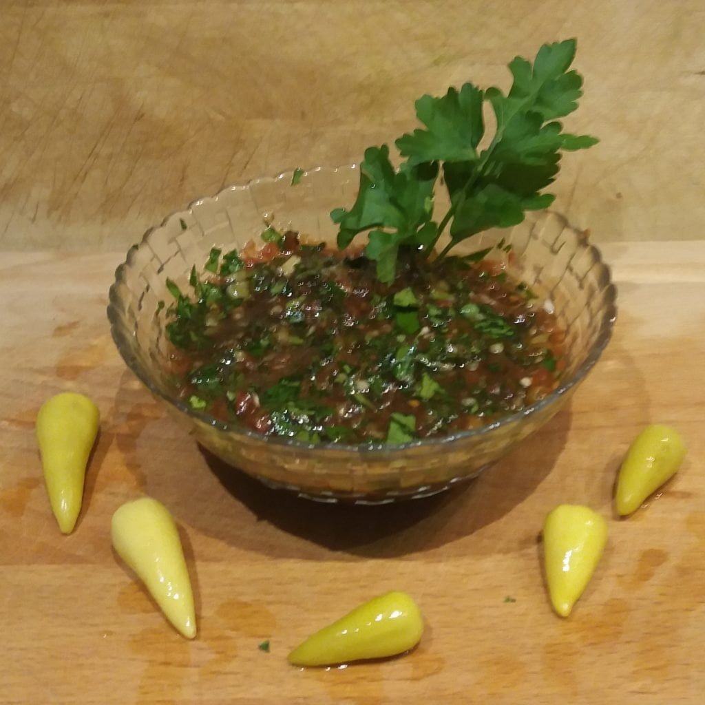 Cin Biber Turşusu ile Acılı Ezme Nasıl Yapılır? - Manyas Köy Pazarı